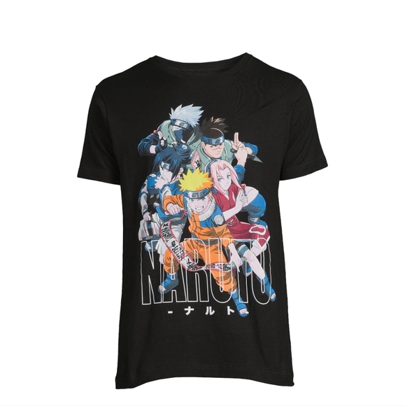 Naruto | Shirts | Mens Naruto Graphic Tee Short Sleeve Size Small ...